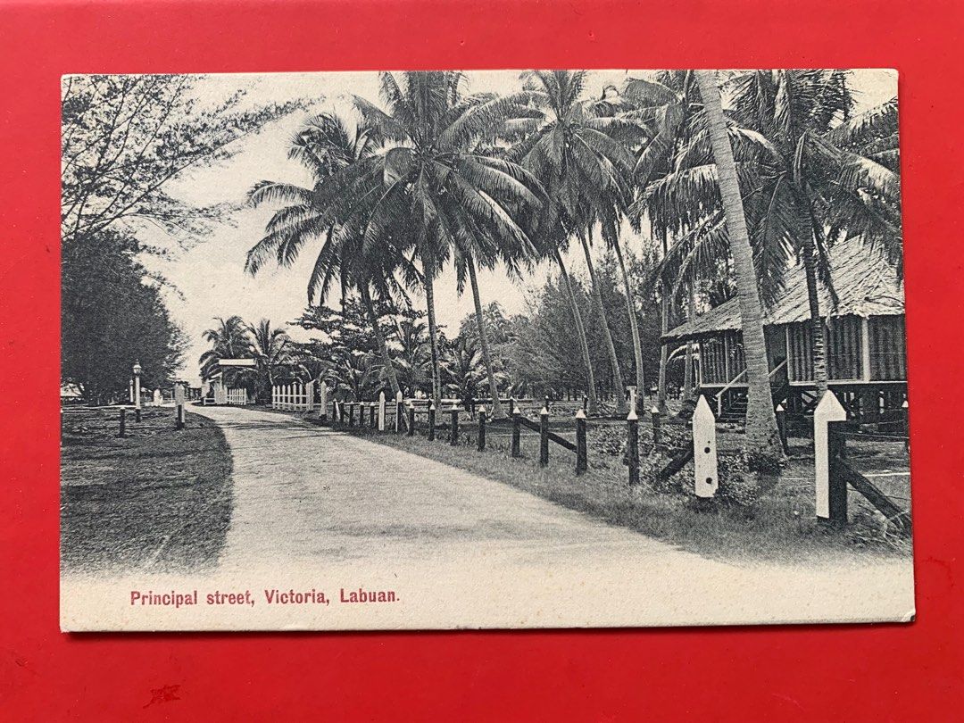 Labuan PRINCIPLE ROAD Victoria 1910 Postcard, Hobbies & Toys ...