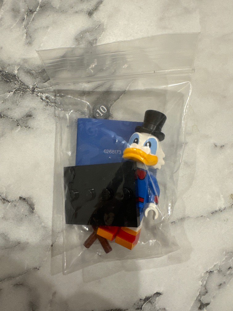 LEGO Disney Minifigure Series 2- Scrooge McDuck, Hobbies & Toys, Toys ...