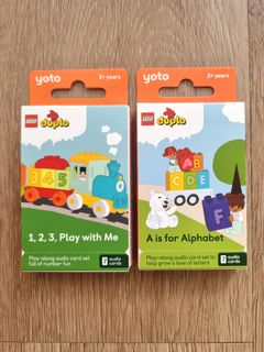 ($108 value) Big Learning bundle Yoto cards / Maths Phase 1 / Lego ...
