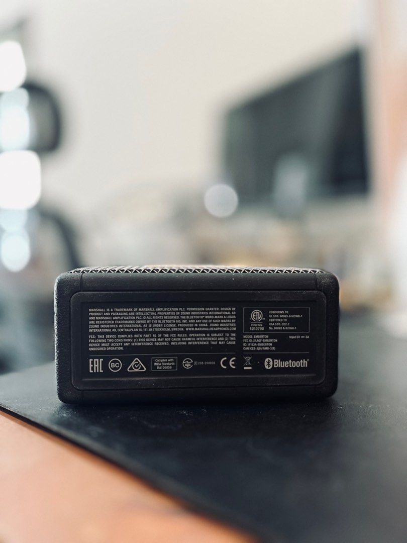 Marshall Emberton 1, Audio, Portable Music Players on Carousell