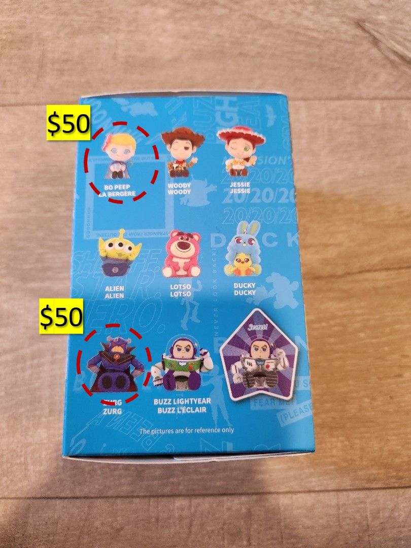 【Miniso - Disney Toy Story Sit Nicely Collection - 盲盒】, 興趣及遊戲, 玩具 & 遊戲類 ...