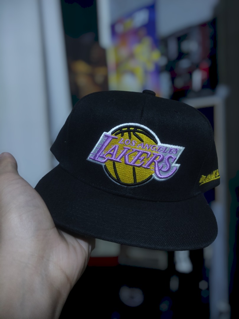 Mitchell&Ness Los Angeles Lakers Blockhead 2019 Snapback, Men's Fashion, Watches & Accessories ...