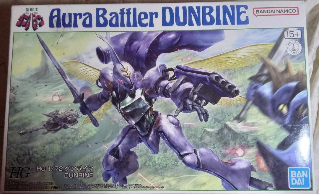 (on-hand) P-bandai Aura Battler Dunbine model kit gundam gunpla, Hobbies & Toys, Toys & Games on ...