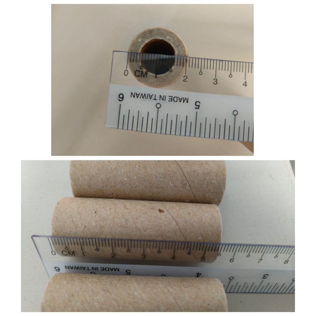 Paper cardboard cores /tubes, Hobbies & Toys, Stationery & Craft, Craft ...