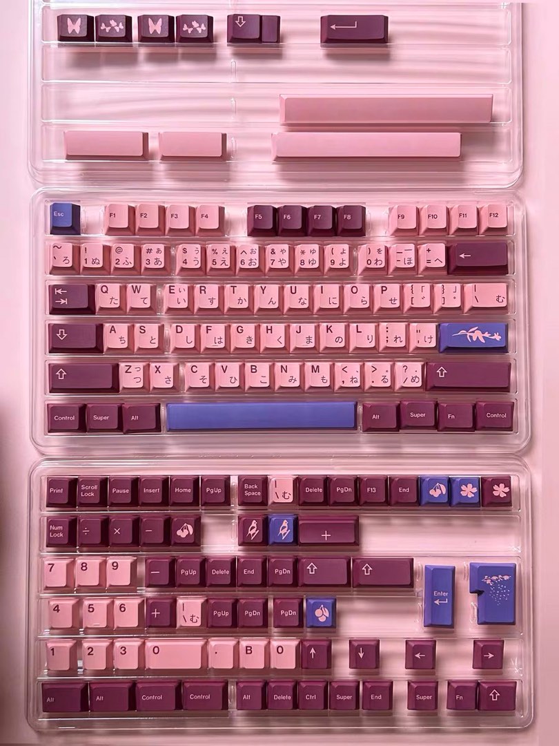 PBT Blossom Keycaps, Computers & Tech, Parts & Accessories, Computer ...