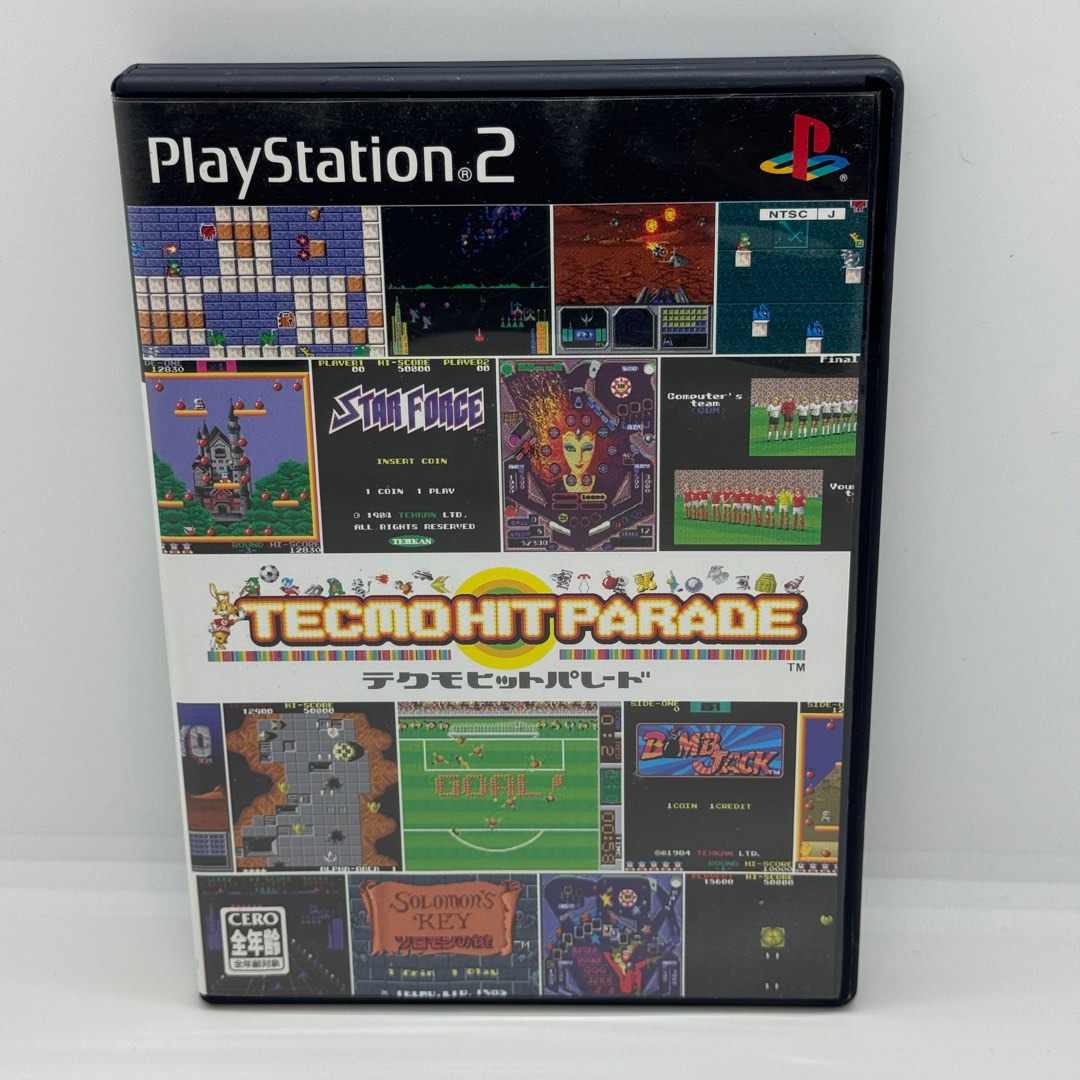 PS2 Game Temco Hit Parade 街機合集, 電子遊戲, 電子遊戲, PlayStation - Carousell