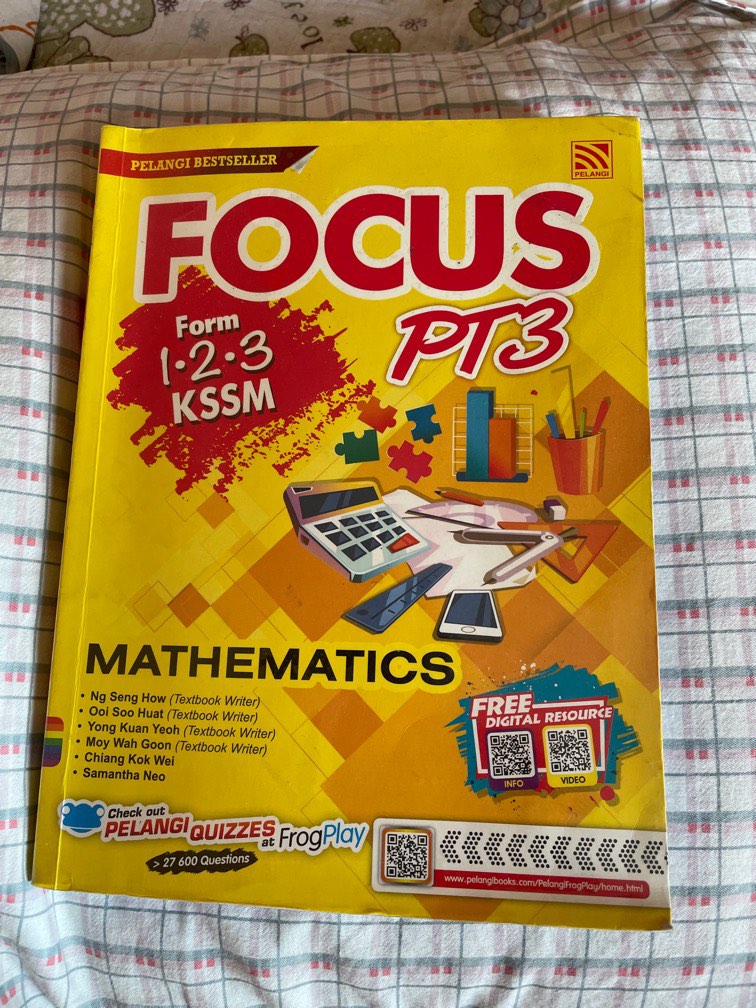 Pt3 Focus Mathematics Form 1 2 3 Hobbies And Toys Books And Magazines Textbooks On Carousell