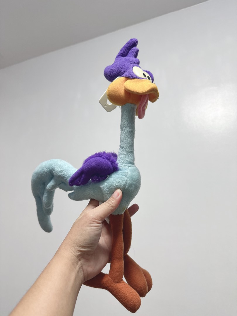 Rare Road Runner Plush 40cm Looney Tunes, Hobbies & Toys, Toys & Games ...