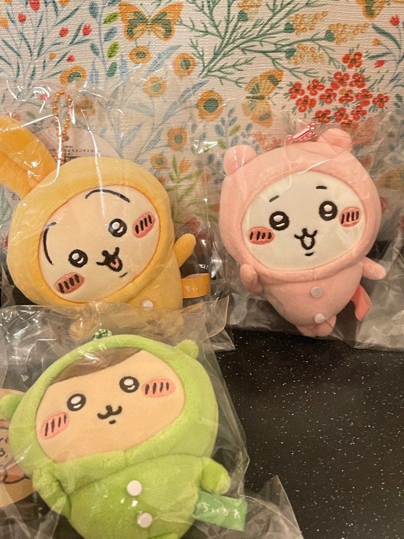 *Ready Stock!* Chiikawa Pajamas Collection Plush Keychains (Usagi ...
