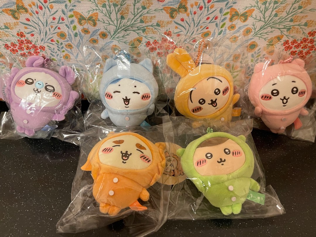 *Ready Stock!* Chiikawa Pajamas Collection Plush Keychains (Usagi ...