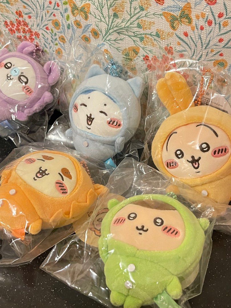 *Ready Stock!* Chiikawa Pajamas Collection Plush Keychains (Usagi ...