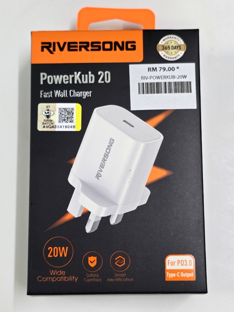 [NEW] Riversong 20W USB-C charger, Mobile Phones & Gadgets, Mobile ...