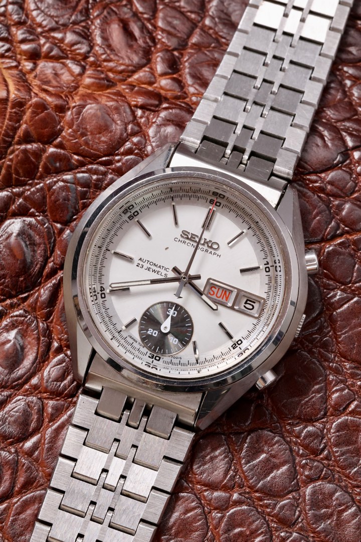 SEIKO Fly Back 7018-7000, Men's Fashion, Watches & Accessories, Watches ...