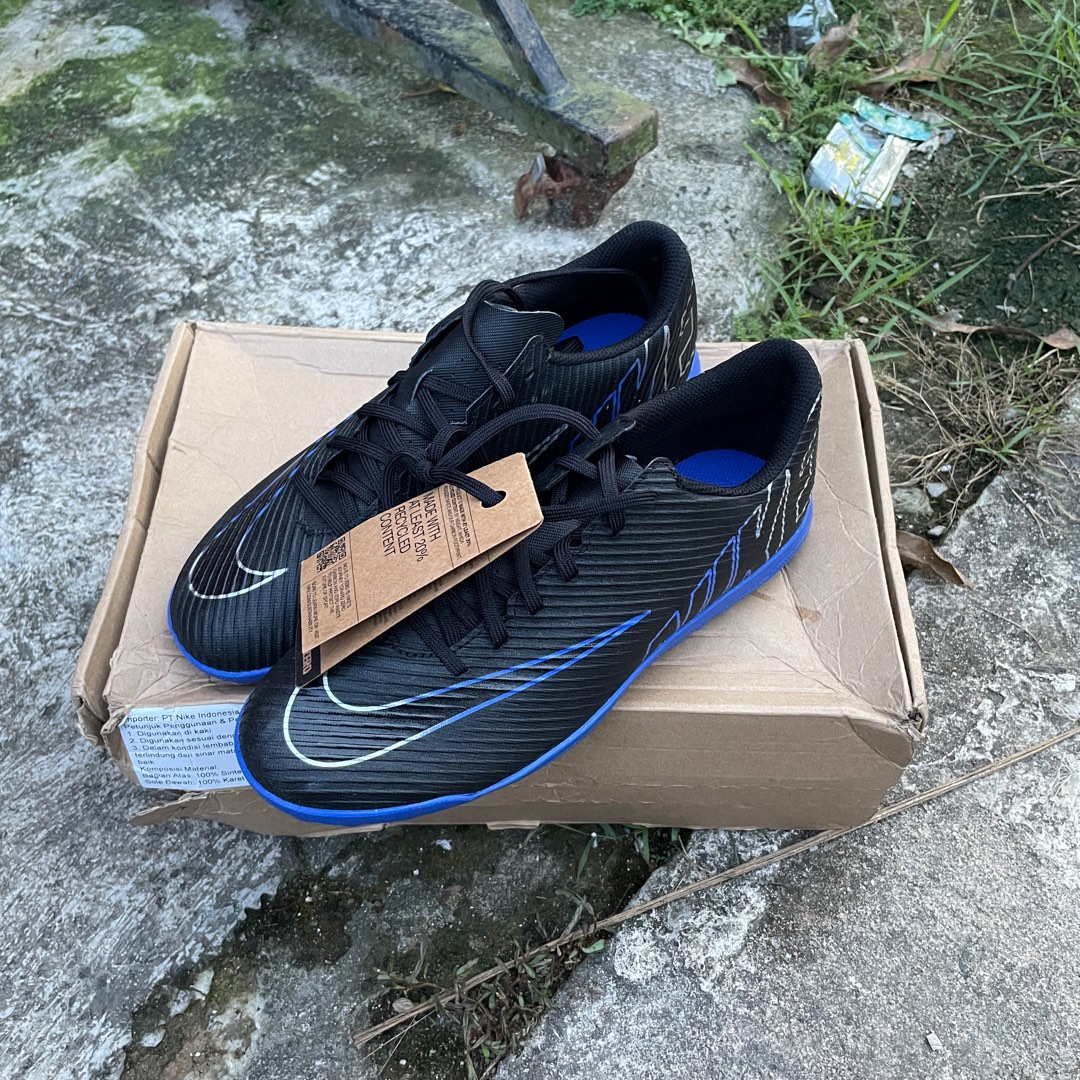 Sepatu Futsal/Mini Soccer Nike Vapor 15 Club TF, Fesyen Pria, Sepatu ...