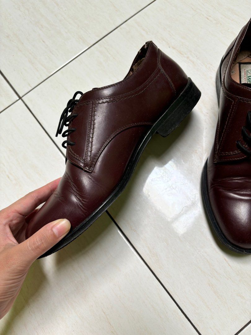 Sepatu Kulit asli oxford mansell vintage preppy, Fesyen Pria, Sepatu ...
