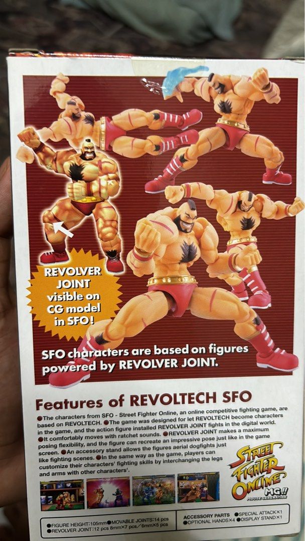 SFO REVOLTECH ZANGIEF REVOLTECH MINI, Hobbies & Toys, Toys & Games on ...
