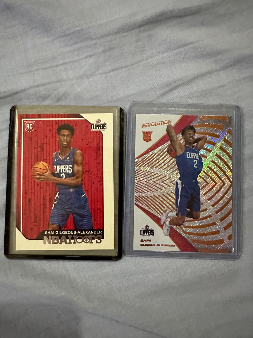Shai Gilgeous Alexander Rookie Cards, Hobbies & Toys, Toys & Games on ...