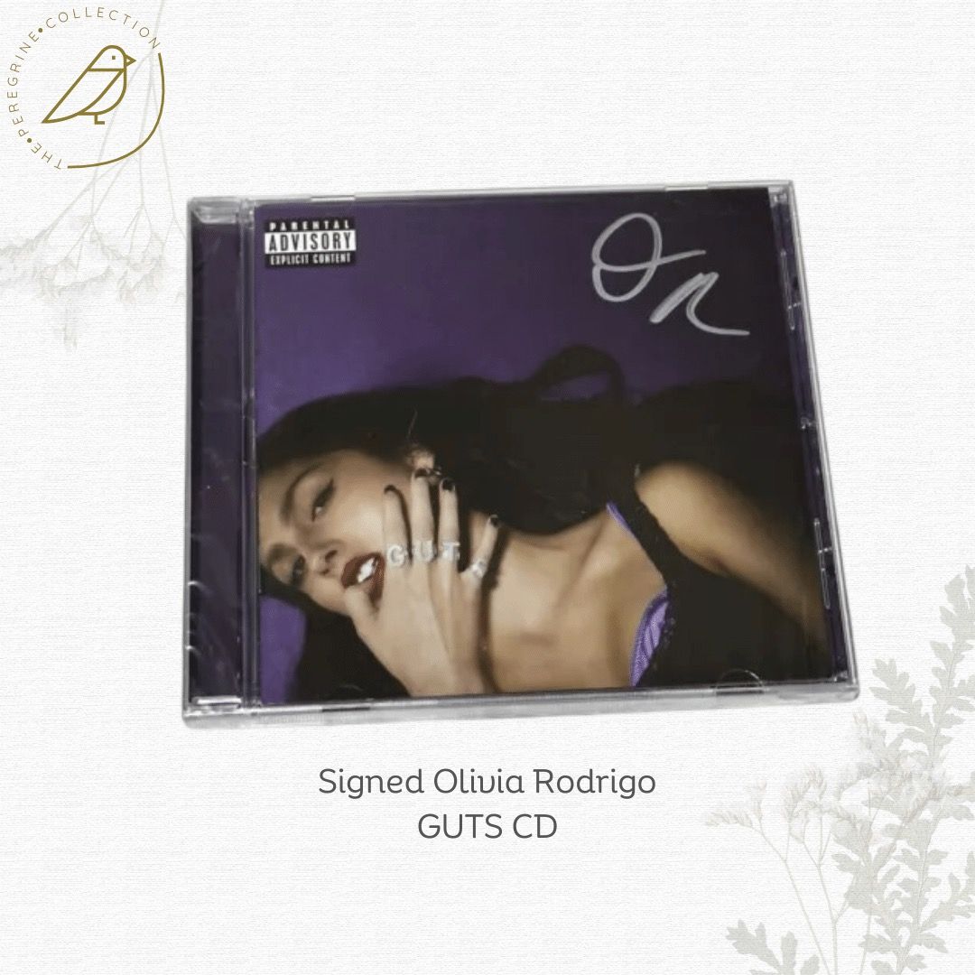 Signed Olivia Rodrigo GUTS CD Album (US Record Store-Exclusive ...