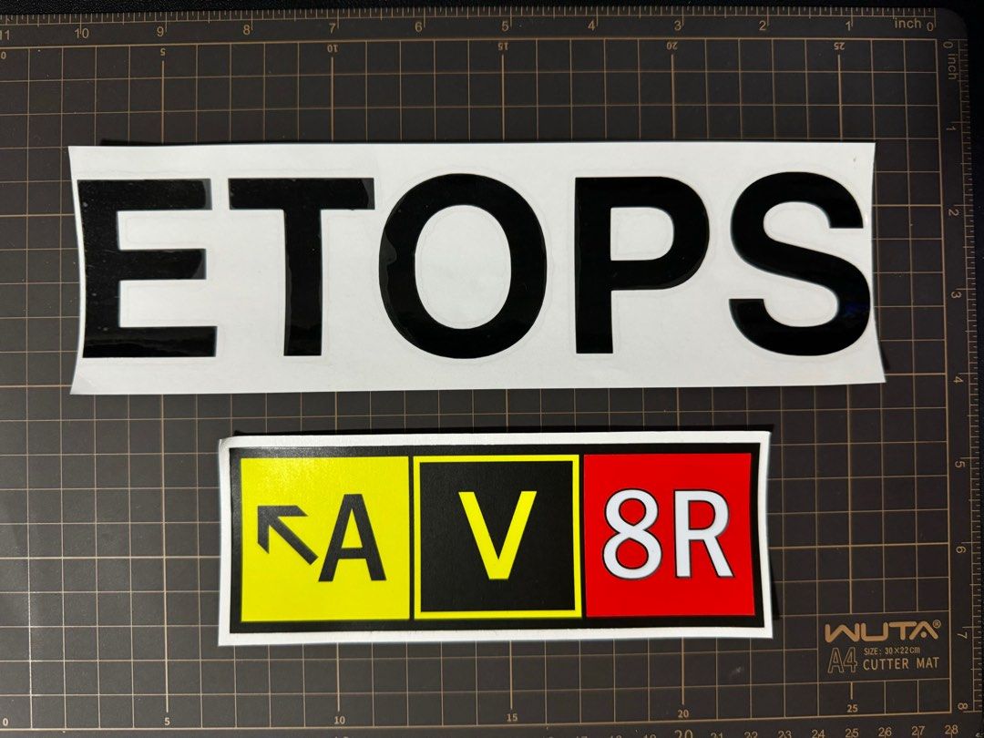 Singapore Airlines, Star Alliance, Airbus, Boeing 3M Vinyl Stickers for ...