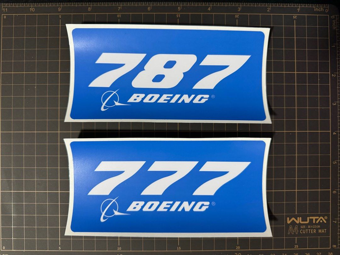 Singapore Airlines, Star Alliance, Airbus, Boeing 3M Vinyl Stickers for ...