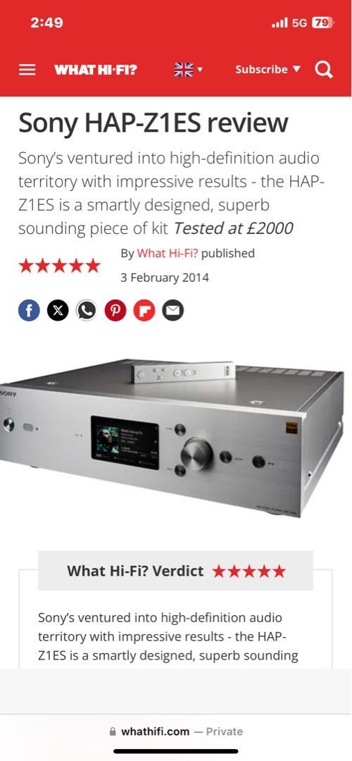 Sony HDD Audio Player, Audio, Portable Music Players on Carousell