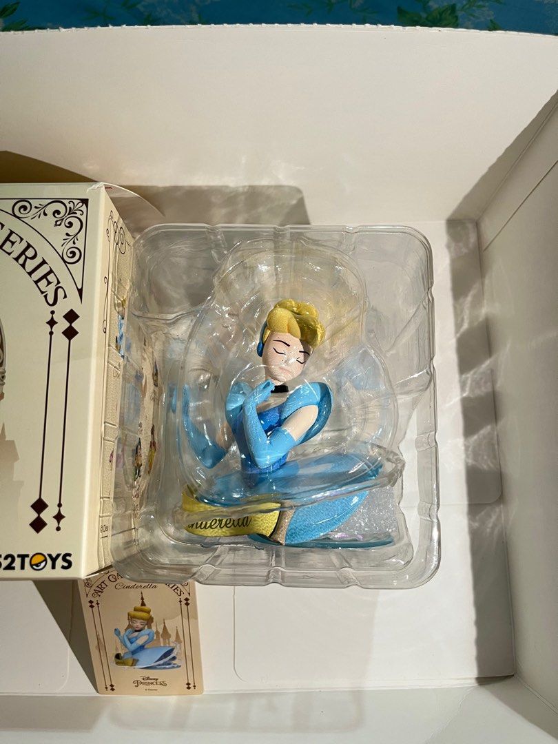 Statue 52Toys Cinderella Disney Princess Art Gallery Series Blind Box, Toys & Collectibles ...