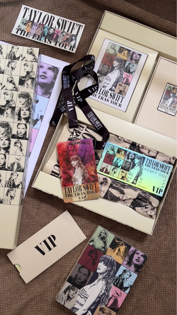Taylor Swift VIP Merch, Hobbies & Toys, Memorabilia & Collectibles, Fan ...