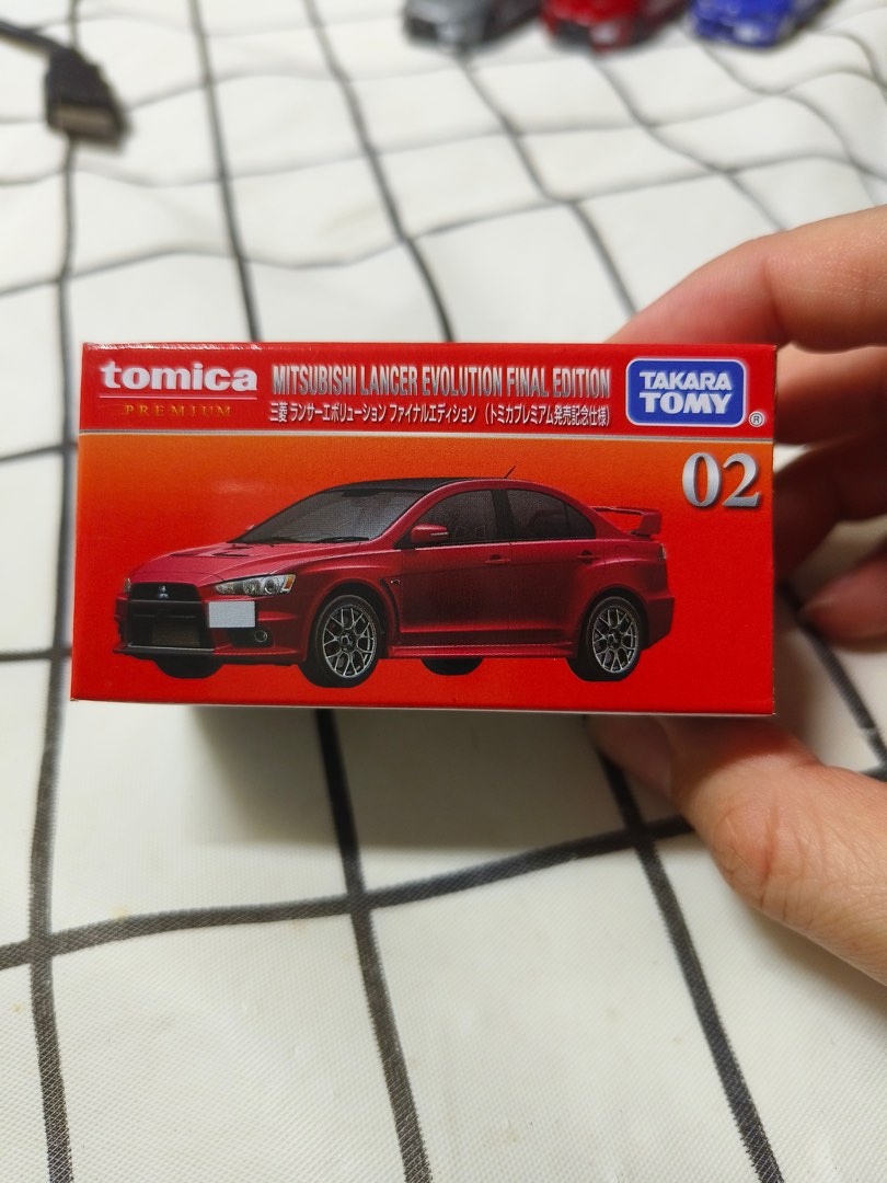 Tomica Mitsubishi Evo X red first launch edition, Hobbies & Toys, Toys ...