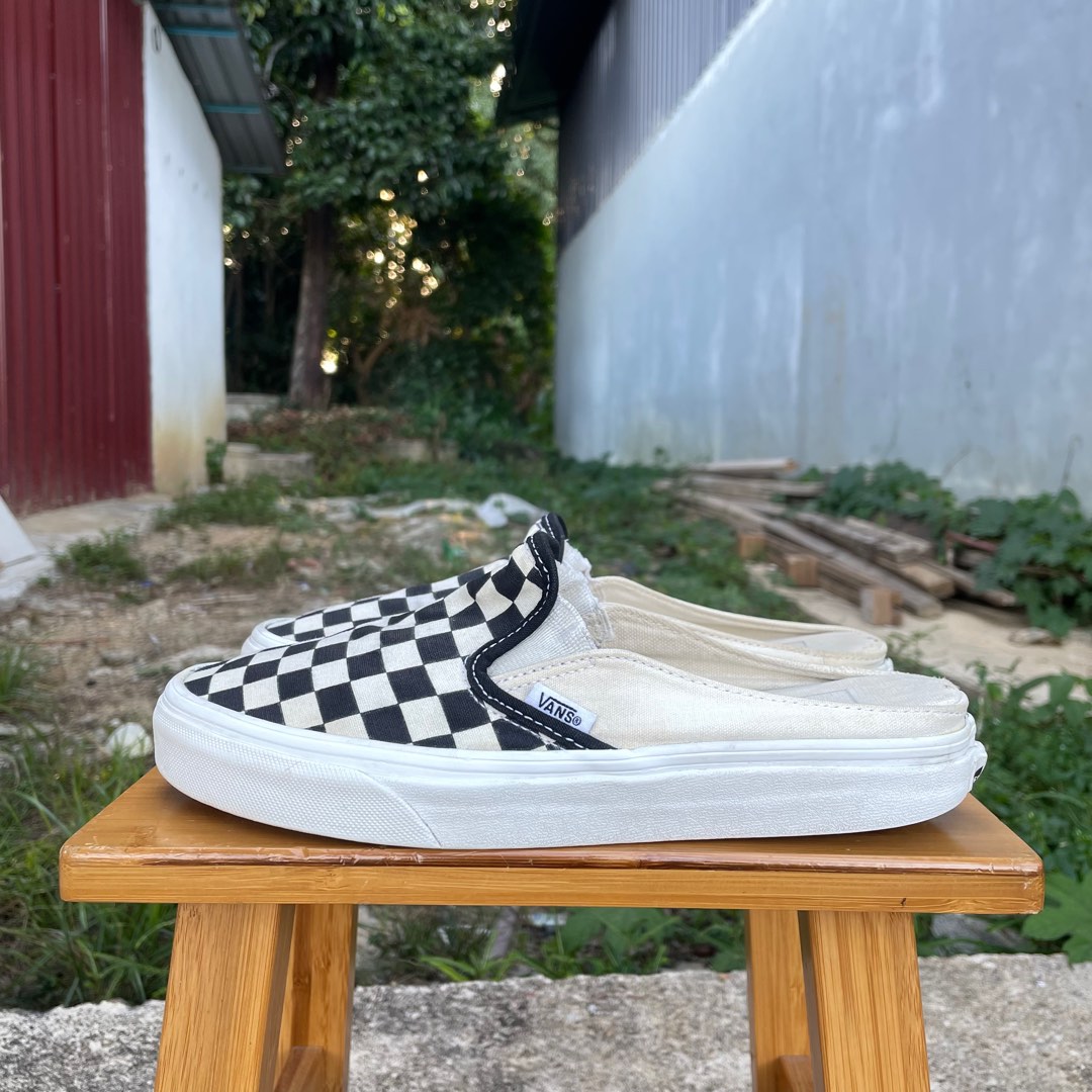 Vans Mule Checkerb0ard (5UK 24cm) - RM8O, Women's Fashion, Footwear ...