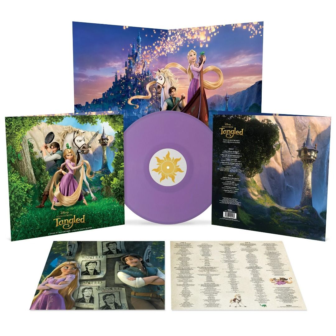(有現貨) Various Artists - Songs from Tangled (OST) (美國Walmart限定版 *薰衣草色 ...