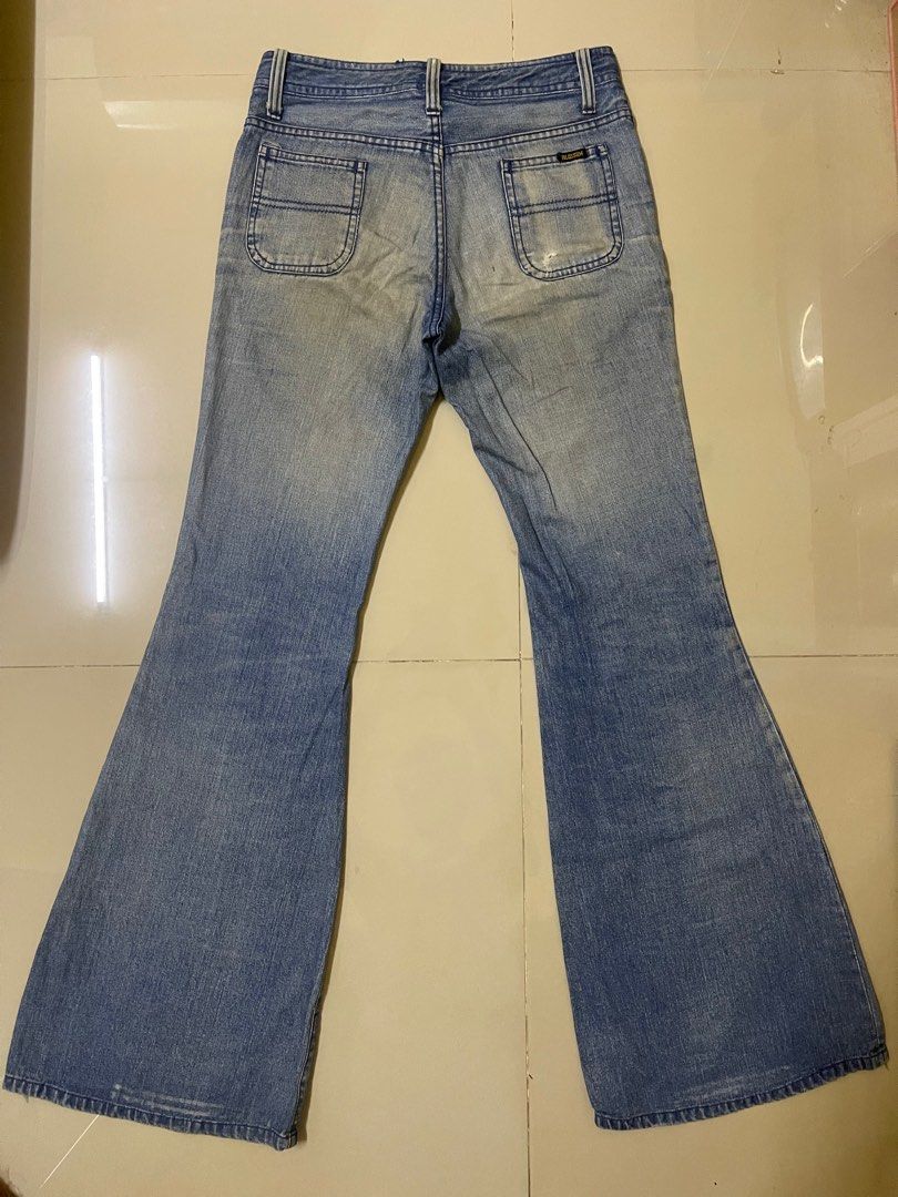 Vintage blossom bush pants, Men's Fashion, Bottoms, Jeans on Carousell