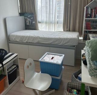 Bay window bed - custom built, Furniture & Home Living, Furniture, Bed ...