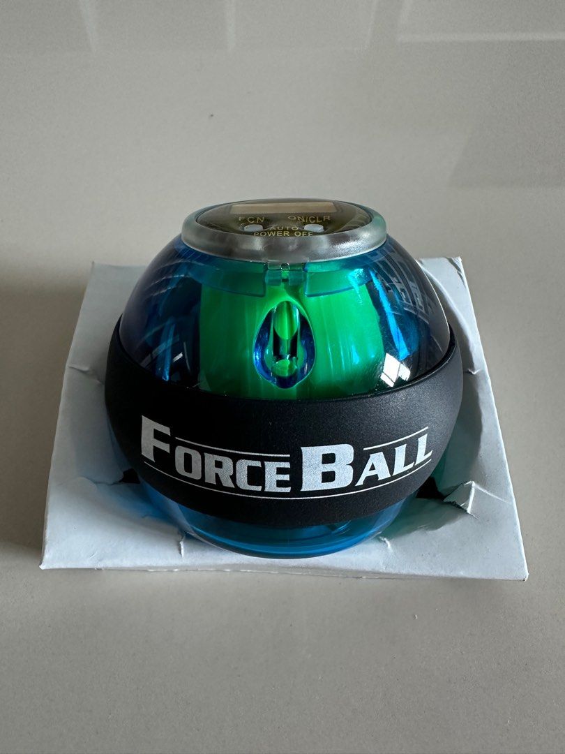 Wrist Power Force Ball Arm Exercise Gyroscope with LED Lighting, Sports ...