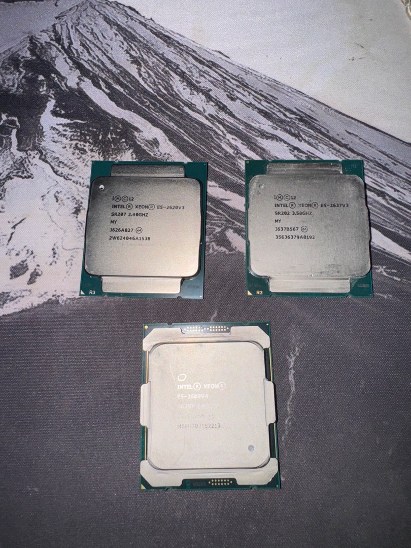 Xeon E5 LGA2011-3 CPU, Computers & Tech, Parts & Accessories, Computer ...