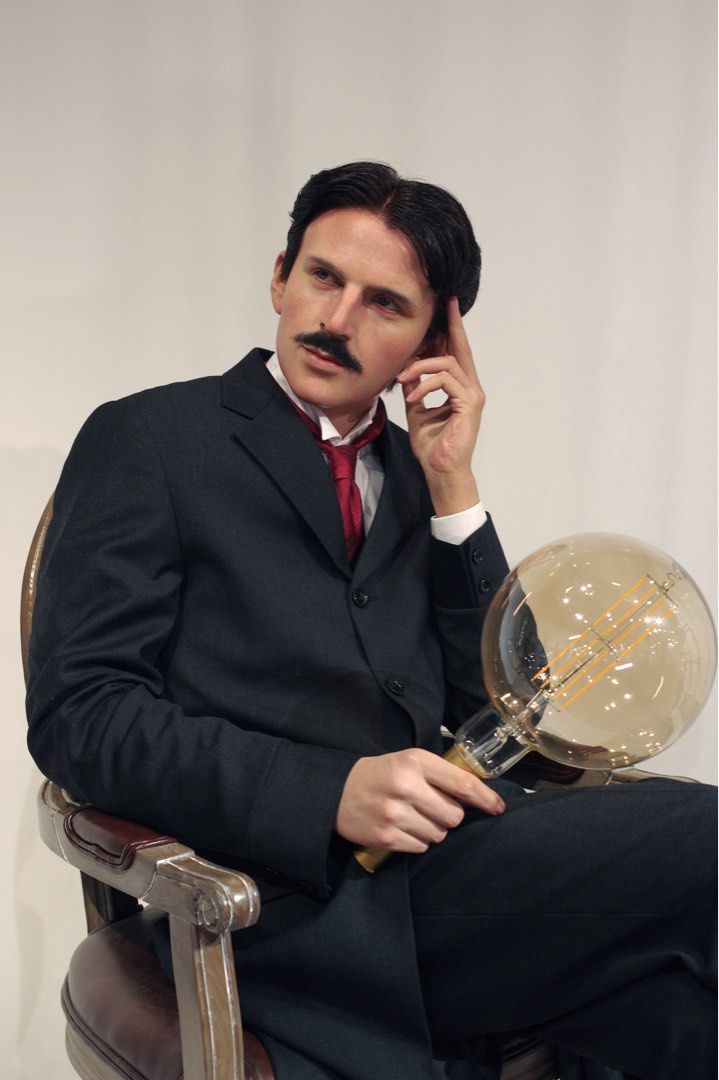 178cm Nikola Tesla Life Size Statue Wax Figure, Hobbies & Toys, Toys ...