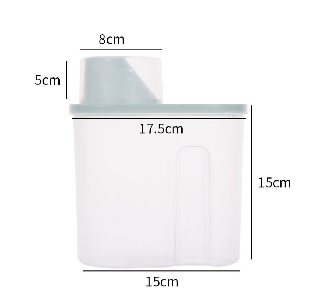 1.9L Grain Storage Box Miltipurpose Kitchen Food Container Grain Rice ...