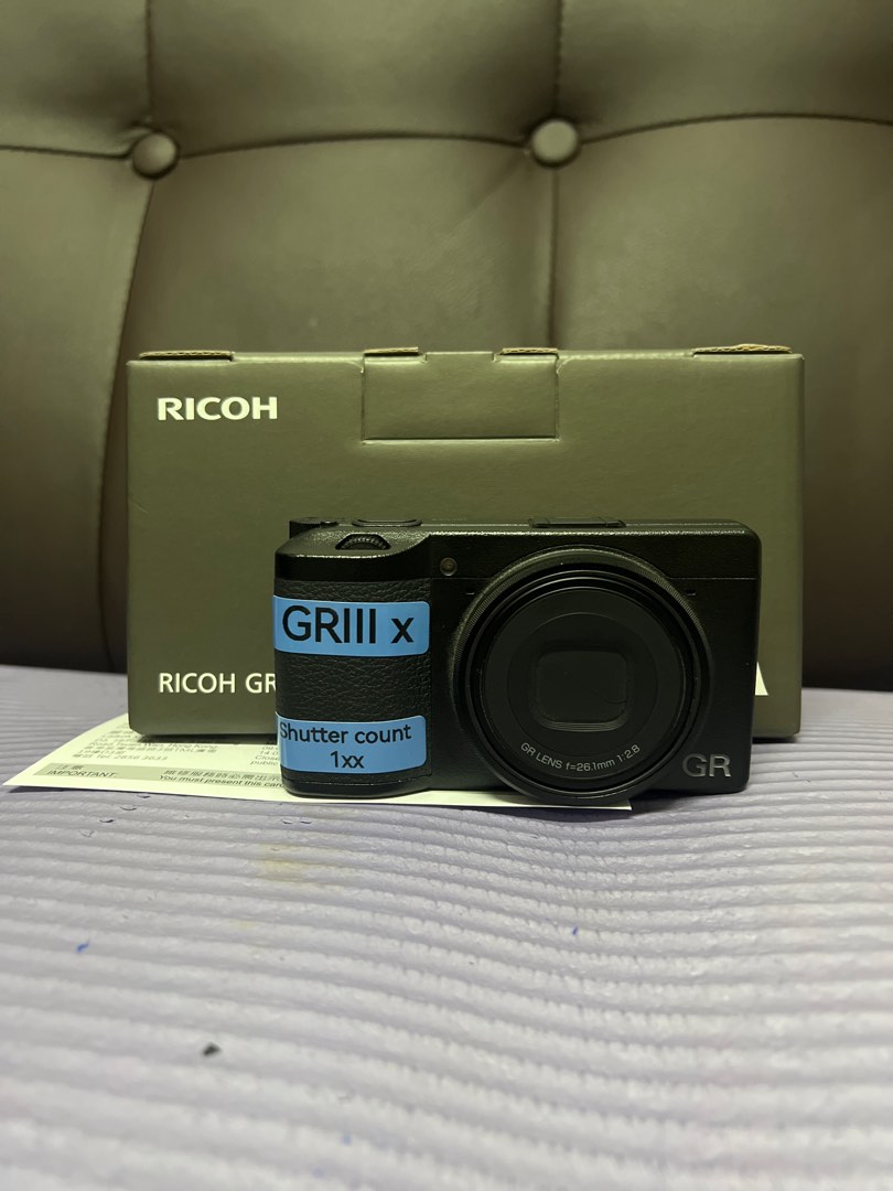 快門次數1XX 完美無瑕 全套有盒 香港行貨 Ricoh GR III X GRIIIX GR3X , 攝影器材, 相機 - Carousell