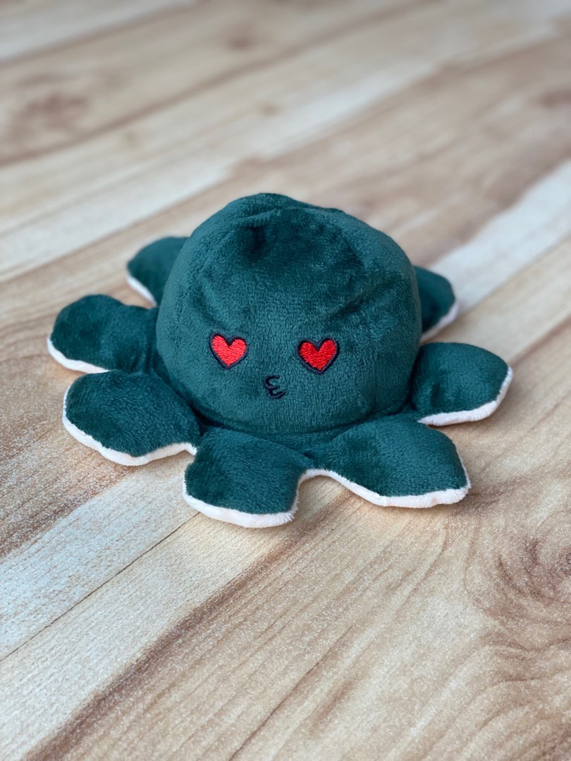 2 in 1 Reversible Octopus Plush Toy, Hobbies & Toys, Toys & Games on ...