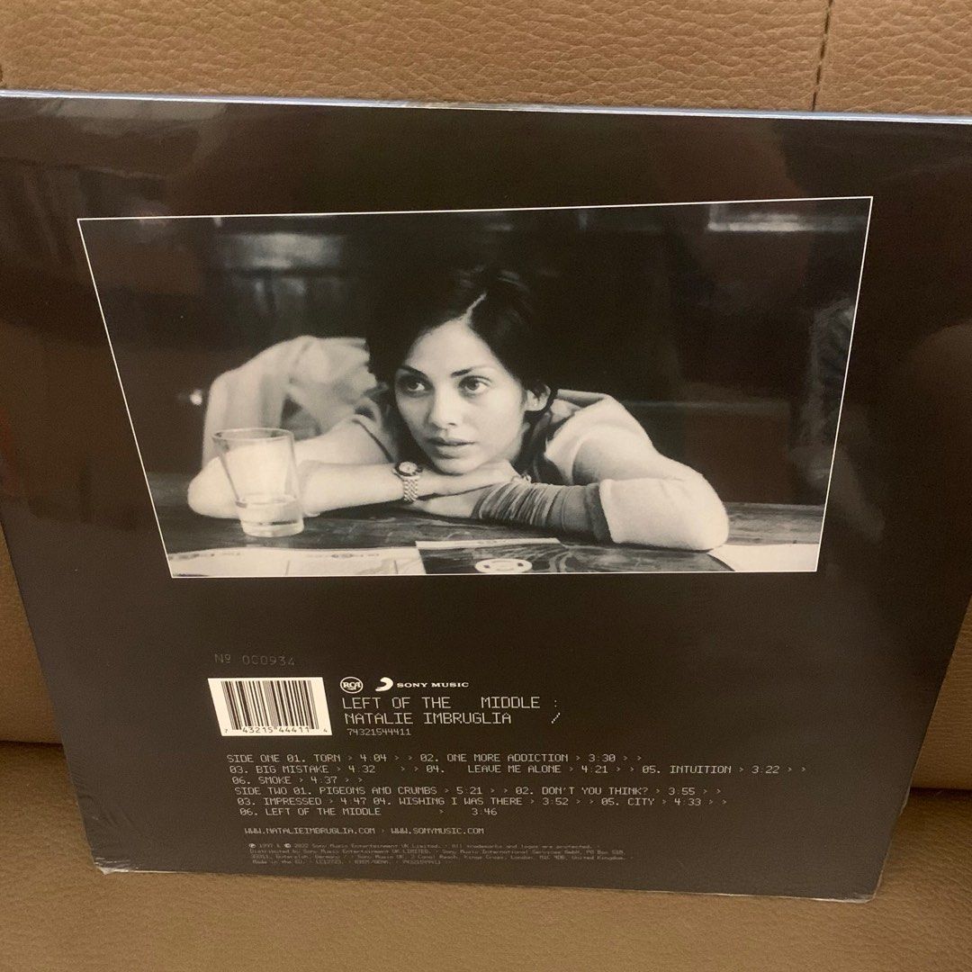 (限量編號 透明藍膠 Numbered Blue LP) Natalie IMBRUGLIA - Left Of The Middle ...