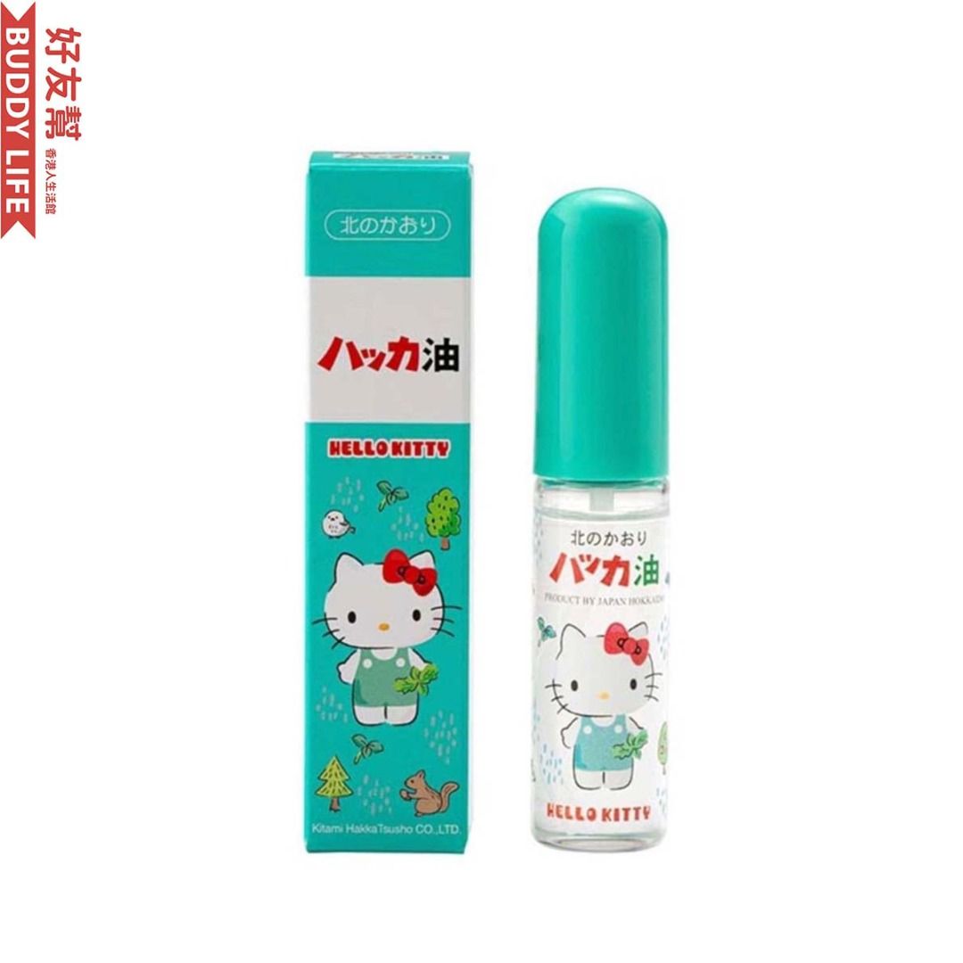 北見 Kitami Mint 薄荷精油噴霧 Hello Kitty 聯名版 11.5ml, 健康及營養食用品, 醫療用品和工具 - Carousell