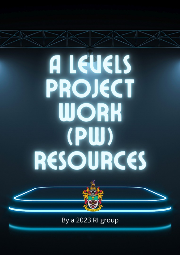 A levels Project Work (PW) resources (Google Drive), Hobbies & Toys ...