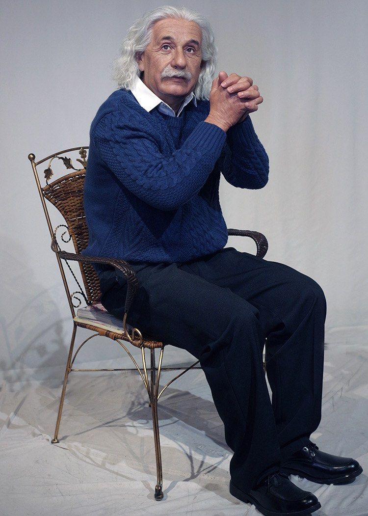 Albert Einstein Life Size Statue Wax Figure, Hobbies & Toys, Toys ...