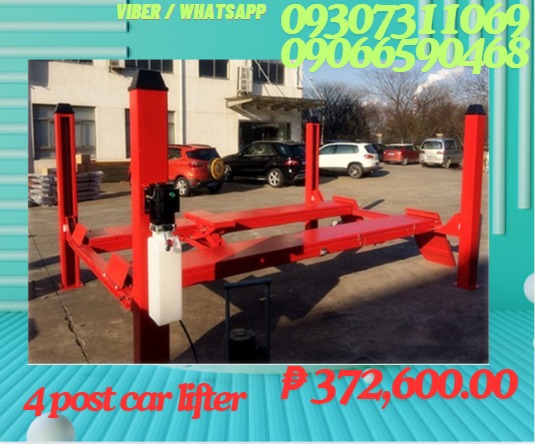 Alignment Lifter 4 post 4tons capacity car lifter, Commercial ...