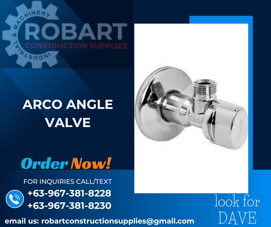 ARCO ANGLE VALVE, Commercial & Industrial, Construction Tools ...