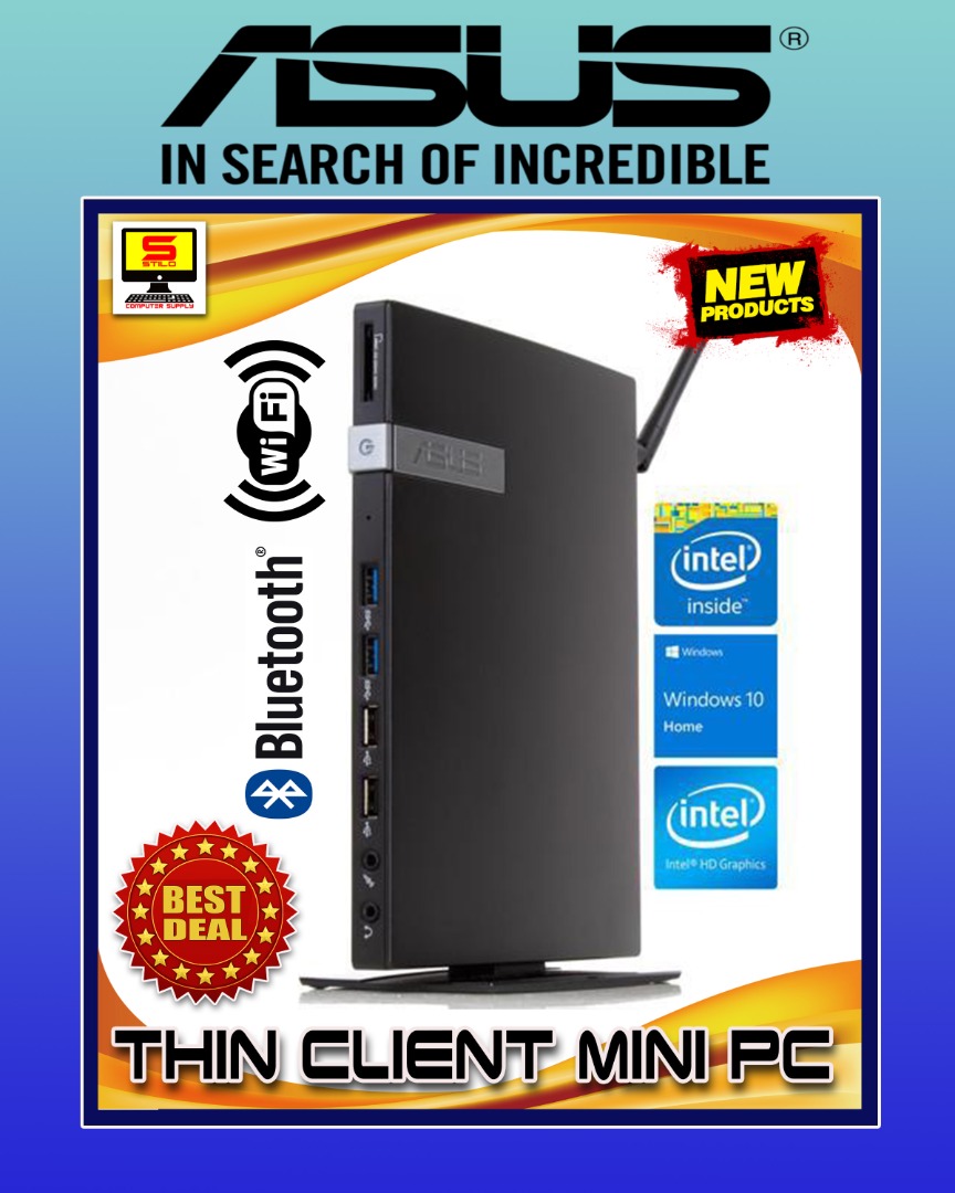 Asus Thin Client Mini PC Brand New! Good for Office Used! Space Saver ...