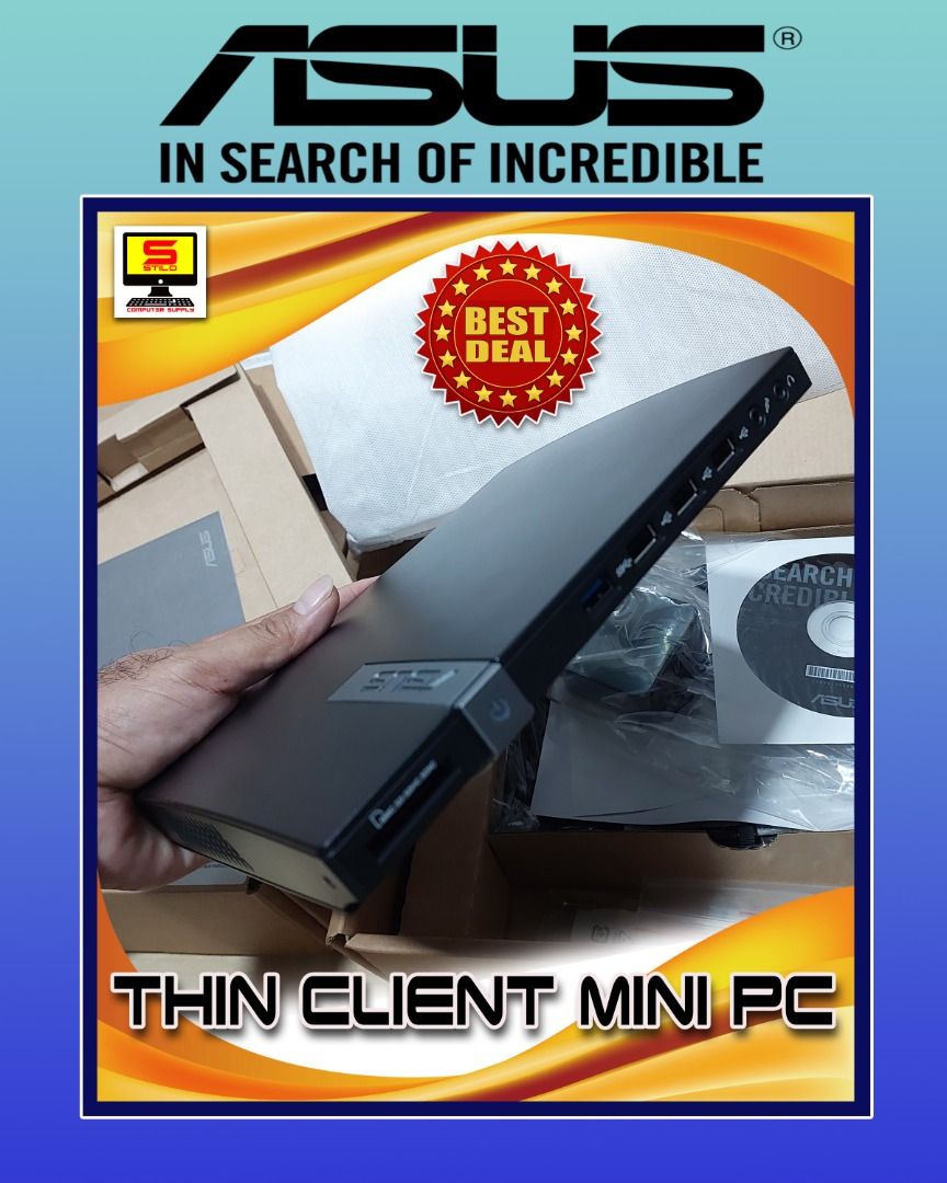 Asus Thin Client Mini PC Brand New! Good for Office Used! Space Saver ...