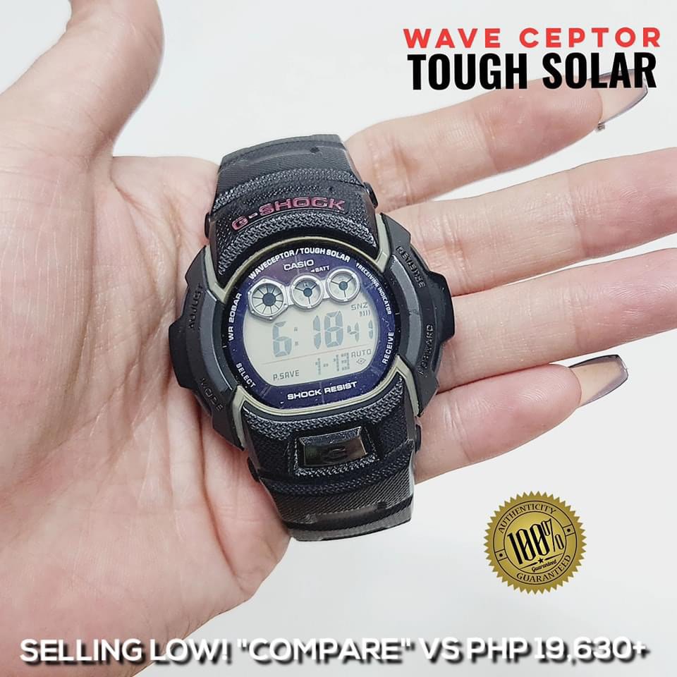 Authentic CASIO G-Shock GW-002J Wave Ceptor Tough Solar "Powered ...