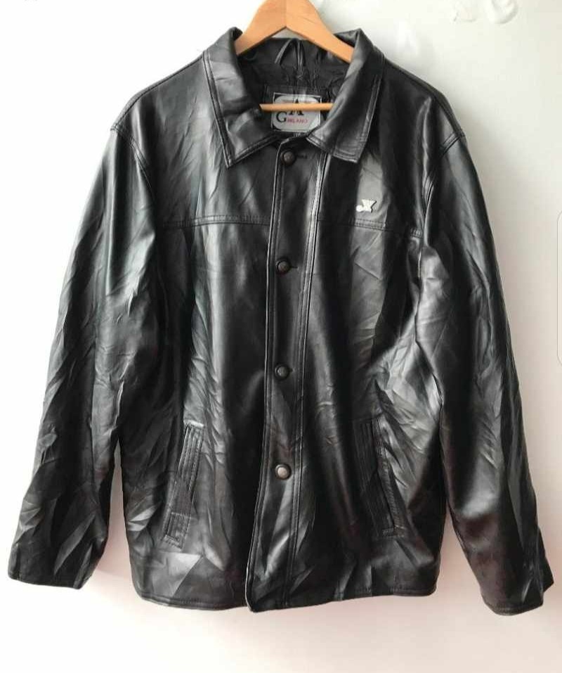Authentic G Milano Men's Leather Jacket, Men's Fashion, Coats, Jackets ...