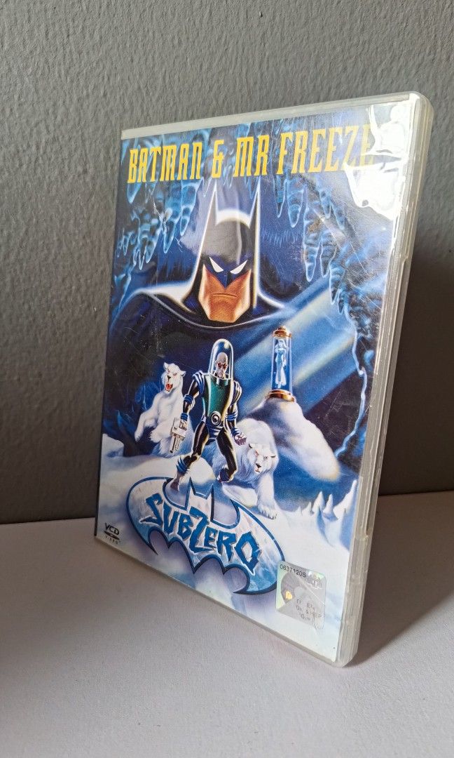 Batman & Mr Freeze Subzero Movie VCD, Hobbies & Toys, Music & Media ...