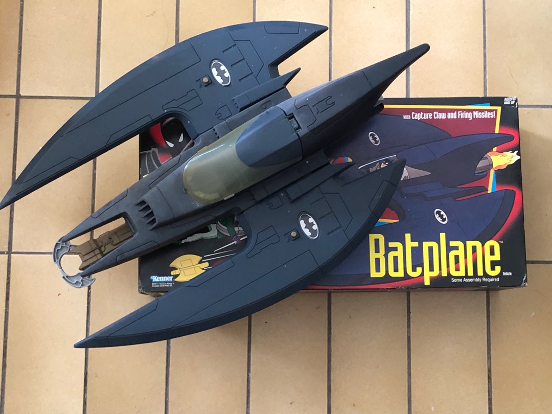 Batman Animated Batplane, Hobbies & Toys, Toys & Games on Carousell
